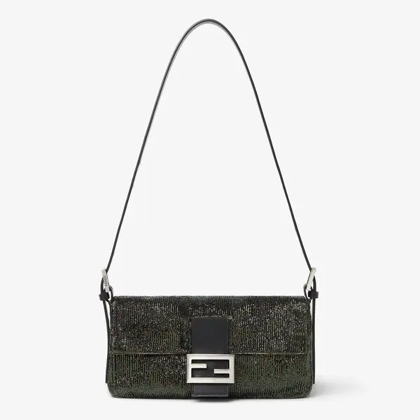 Fendi Baguette® 26424 Bag With Iridescent Bead Embroidery